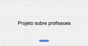 Projeto sobre profissões: Aprendendo com Criatividade