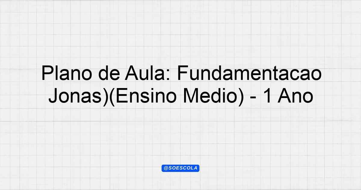 Plano de Aula: Fundamentação filosófica da responsabilidade na educação ...