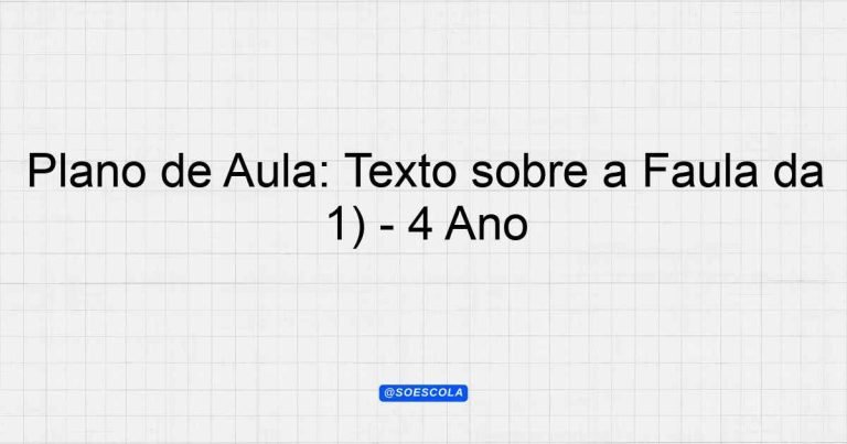 Plano de Aula: Texto sobre a Faula da Cabra e do Lobo (Ensino ...